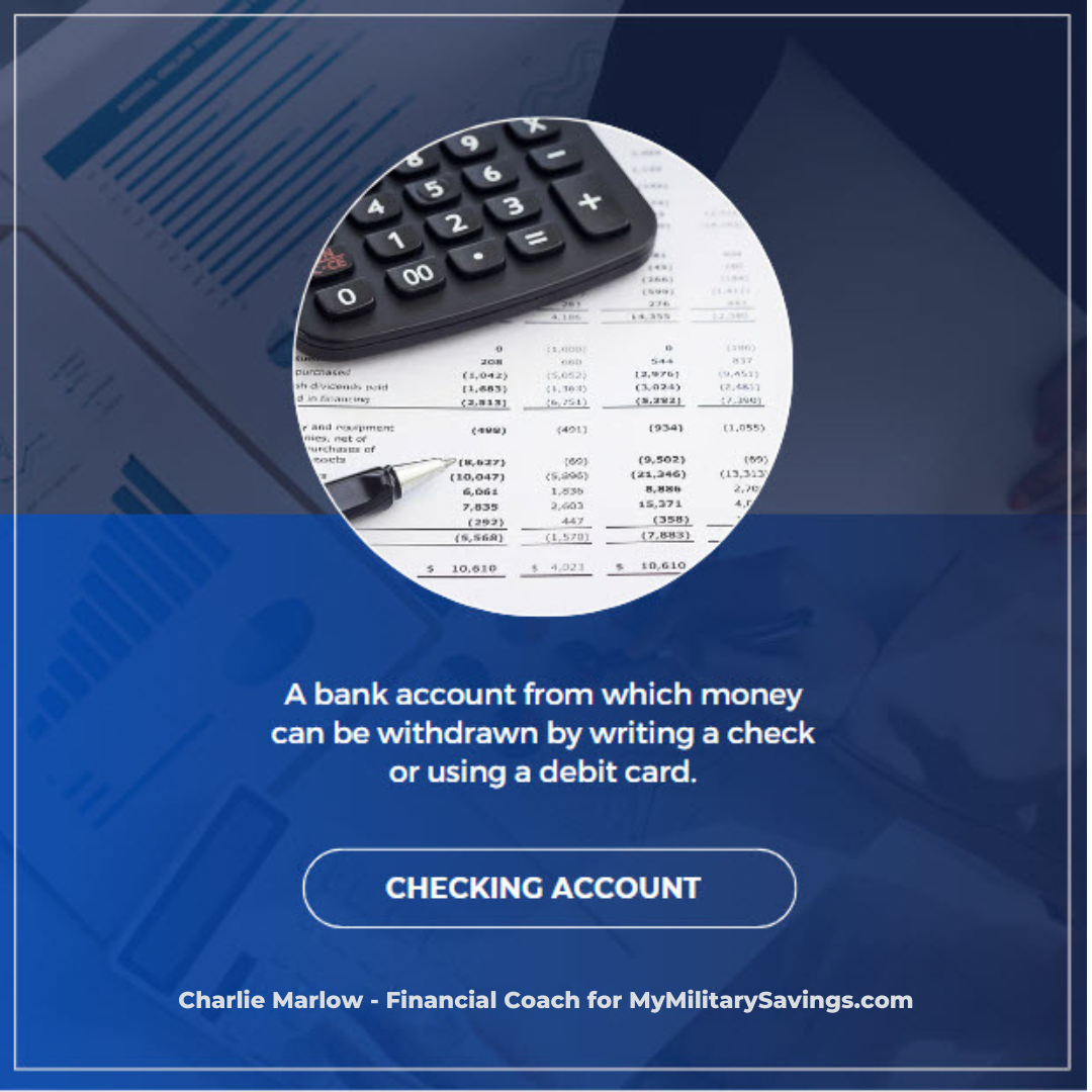 Financial Terms Everyone Should Know – Checking & Savings Account – Our ...